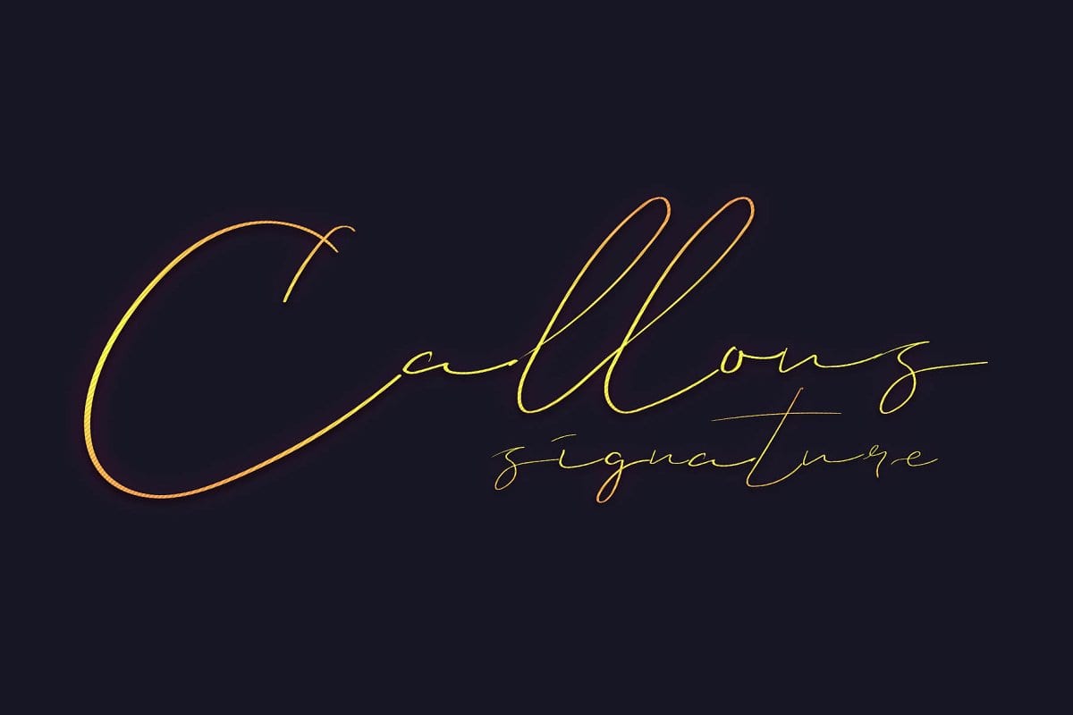 Jonathan Signature Font - UpFonts