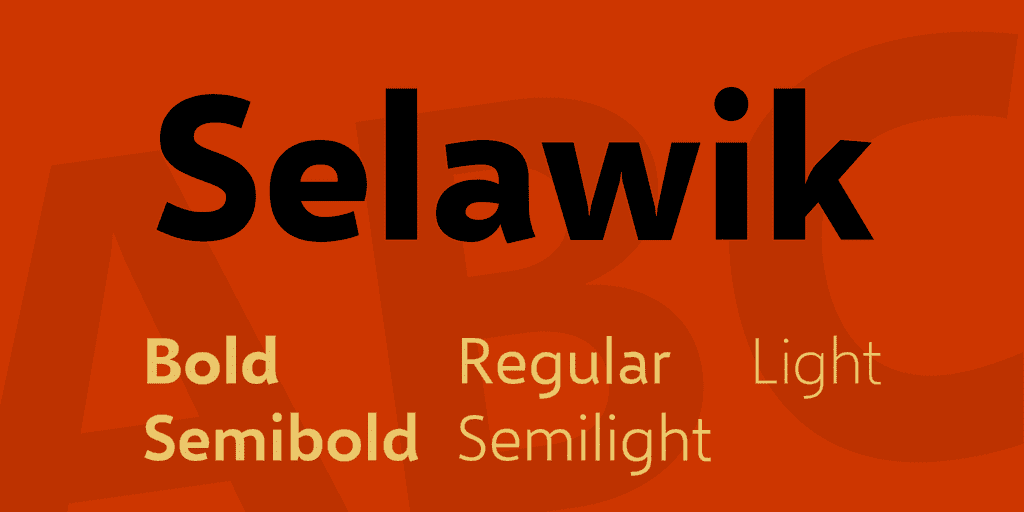 Selawik Font - UpFonts
