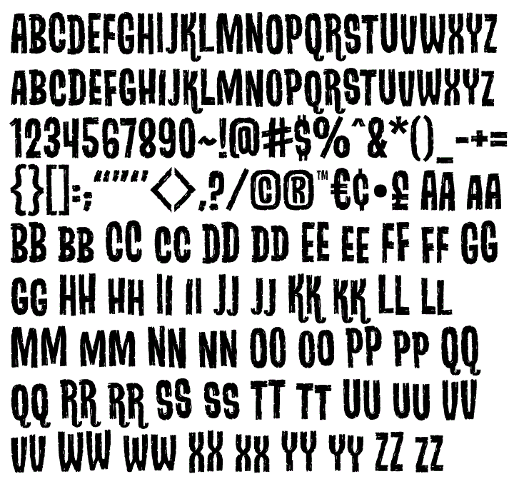 Swung Note Font - UpFonts