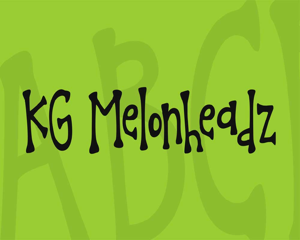 KG Melonheadz Font - UpFonts