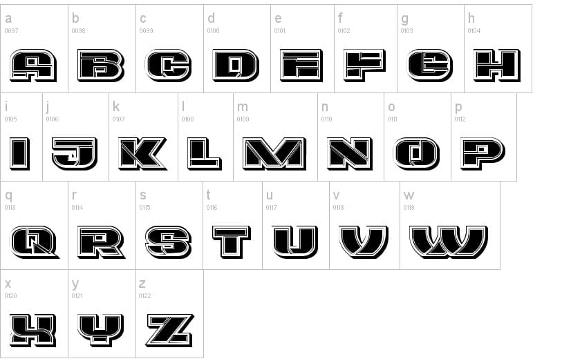 Eccentric Font - UpFonts