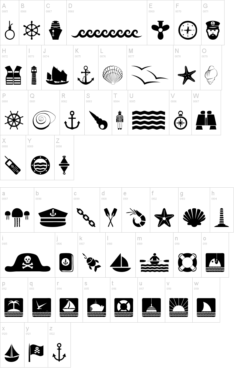 Nautical Font - UpFonts